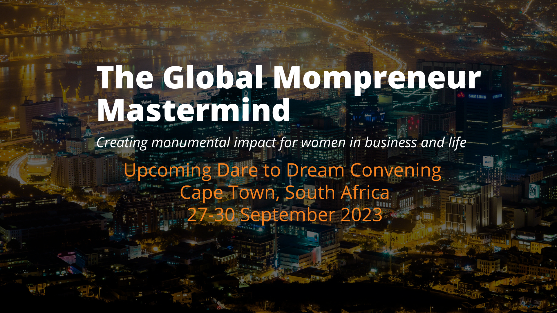 THE GLOBAL MOMPRENEUR MASTERMIND - Selsi Enterprises
